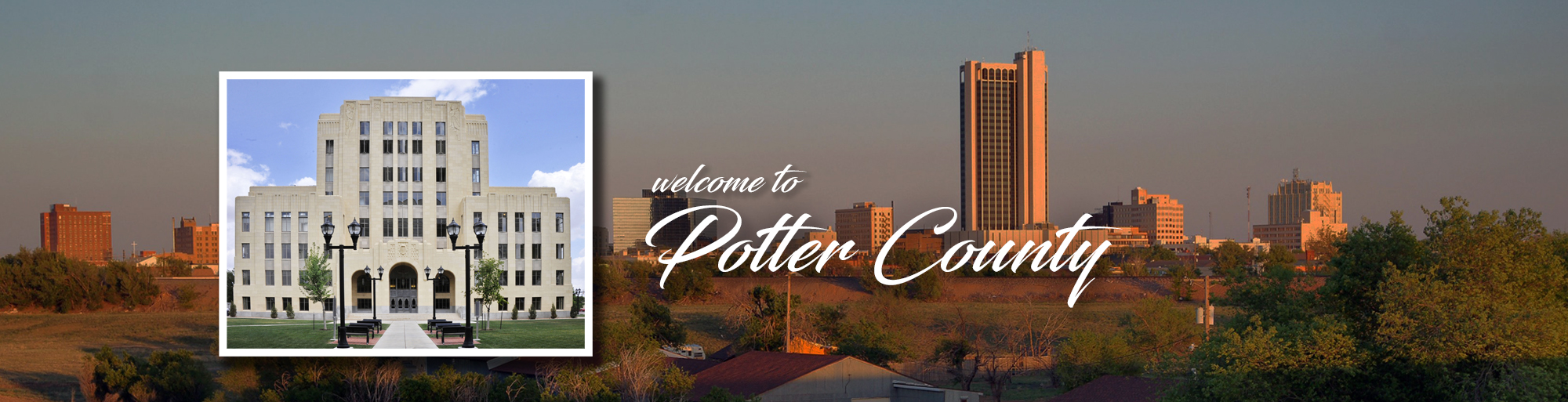 Potter County Texas Map